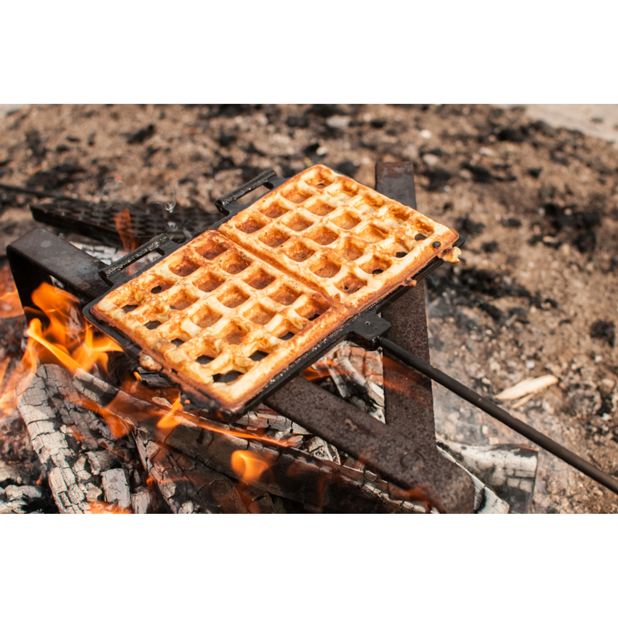 Aparat/Pekač Za Pravljenje Kolača-Vafla/ Duga Drška| Kamado BRAAI ...