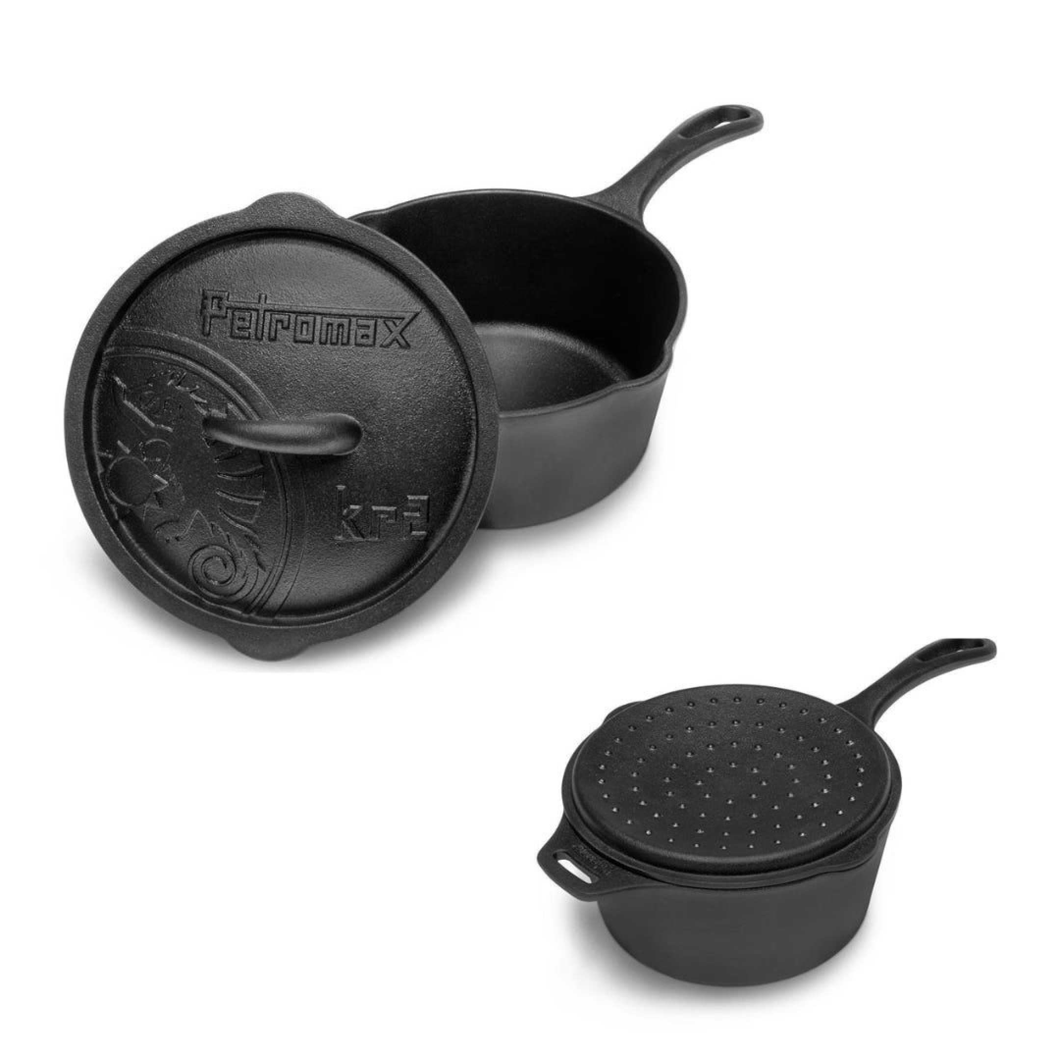 Petromax Cast-Iron Saucepan With Lid| Kamado BRAAI| Keramički roštilji